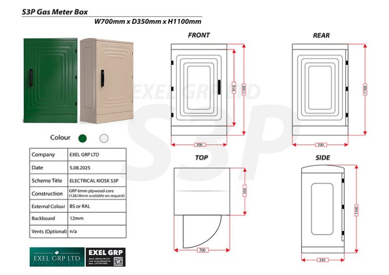 MODEL: S3P - EXEL GRP LTD
